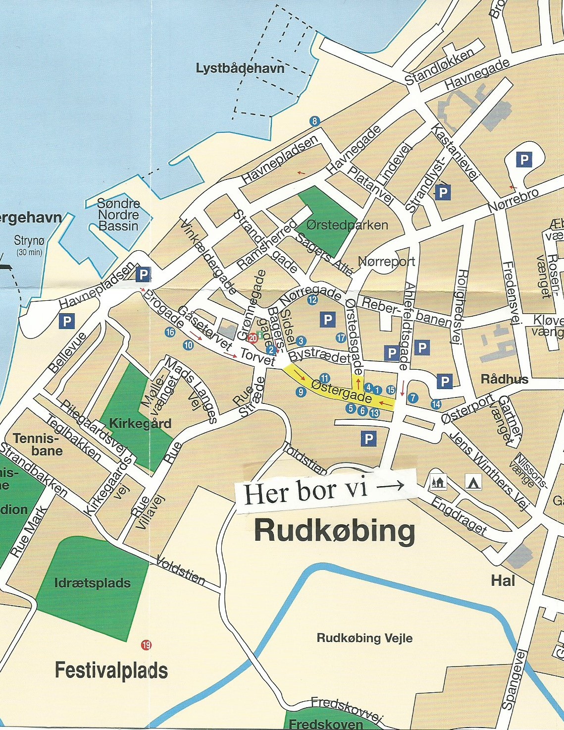 Bykort | Rudkøbing Camping